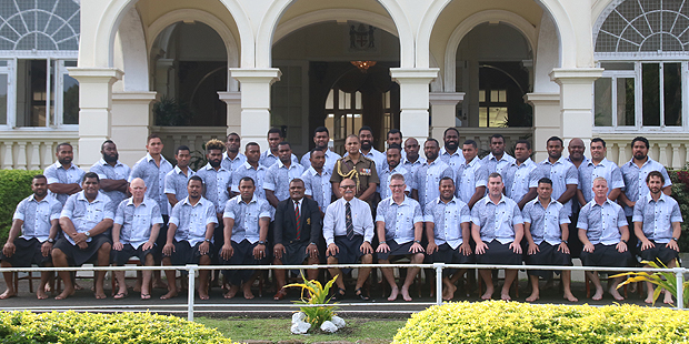 Flying Fijians present iTautau at the State House