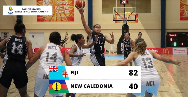 Fiji Women's Basketball Team thrashes New Caledonia 82-40