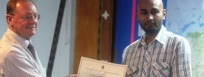 Avorosa recognised for saving the day