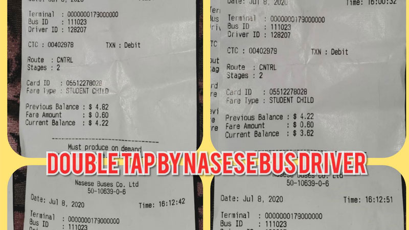Nasese Buses starts investigation in relation to double tap issue