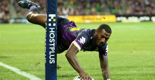 Vunivalu out to help Storm avenge last year’s Grand Final loss