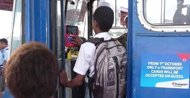 eTransport cards topped up for subsidised students