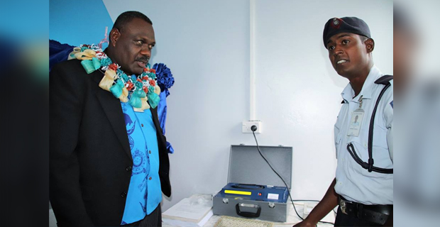 Korovou Police Station obtains new Breathalyzer Machine and room to ...