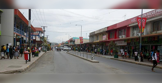 Night road work begins in Labasa Town