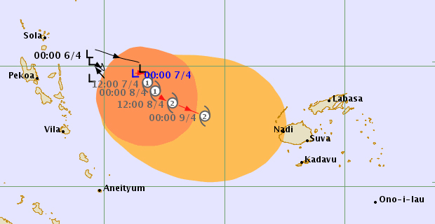 Tropical Cyclone Alert now in force for Western Division