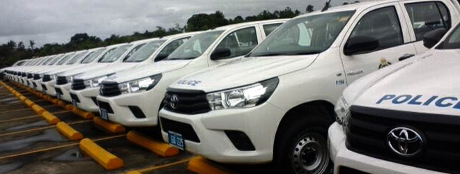 Fiji Police Force get 26 new Govt leased vehicles