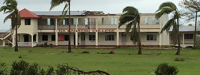 494 schools damaged during Cyclone Winston