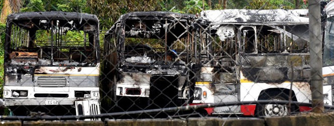 Bus garage fire confirmed as arson