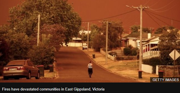 Australia fires: Victoria extends 'state of disaster' as threat intensifies