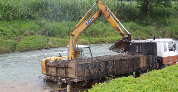 Dredging undertaken at the Qawa, Labasa and Wailevu Rivers - Reddy