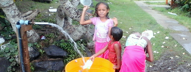 Fresh water now readily available on Malake Island