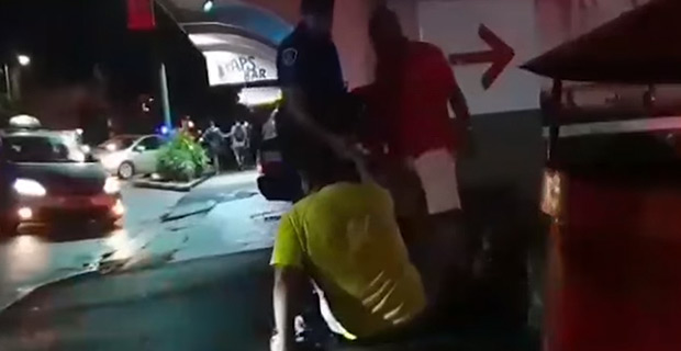 Police operations continue every night in the heart of the capital city