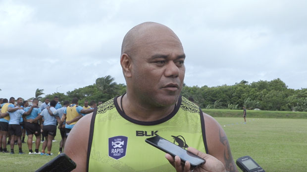 Fijian Latui working on fitness ahead of Global Rapid Rugby competition