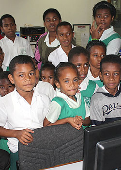 Excited Year One students kick off new school year