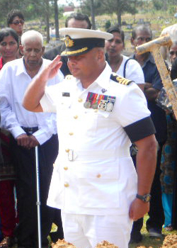 Navy Commander promoted to Captain of the Fiji Naval Forces