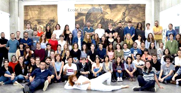 4 students made to look black on US site for French college