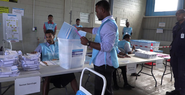 Fijian Elections Office have started packing materials for next Monday ...