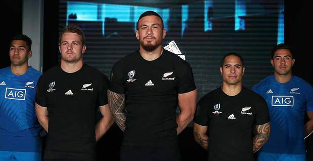 All Blacks unveil newly designed kits for Rugby World Cup