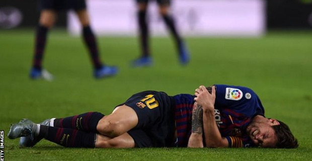 Messi to miss El Clasico after being ruled out for 3 weeks due to ...