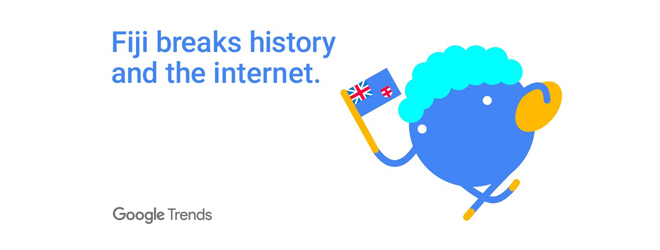 Fiji the most searched for item in the world - Google