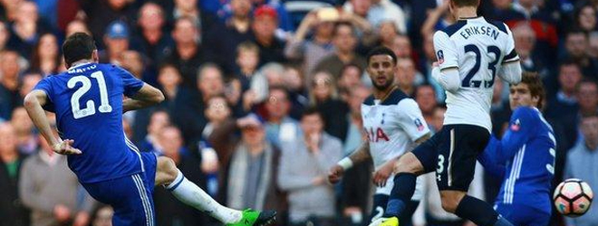 Chelsea beat English Premier League rivals Tottenham