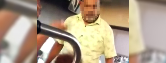 Concerns raised over bus driver seen shouting at a student