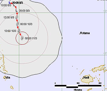 Tropical cyclone to form near Solomon Islands today