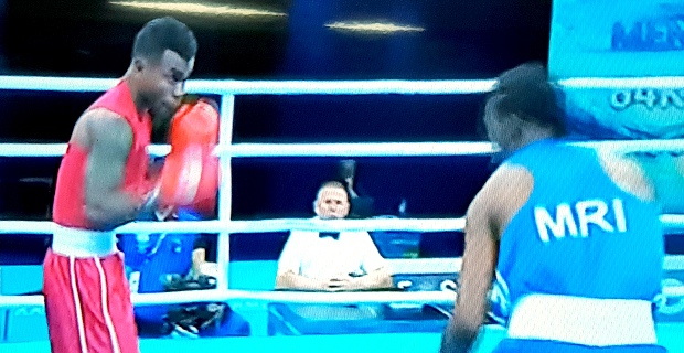 Davule loses by unanimous decision to Mauritius in the Men’s 64kg Boxing