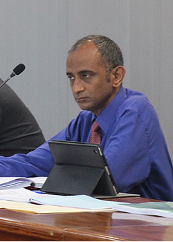 Sanjit Patel resigns from Parliament