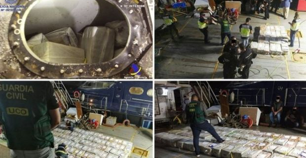 Nearly 4 tonnes of cocaine seized by international law enforcement ...