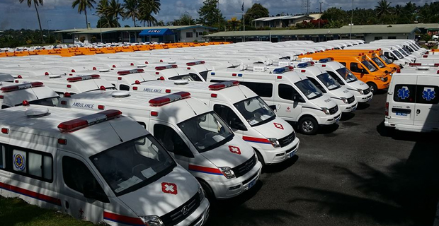 Health Ministry to distribute 16 ambulances to separate facilities in ...