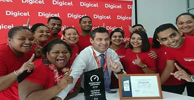 Digicel network ranked fastest in Fiji according to Ookla