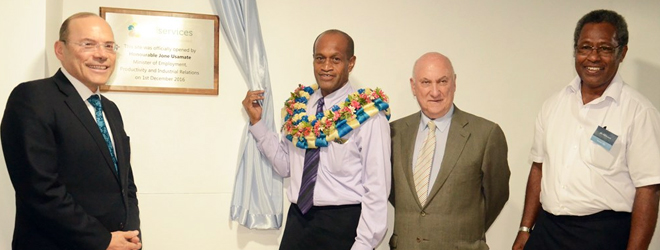 Usamate opens RCL’s new Suva Contact Centre