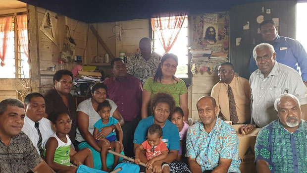 NDMO team and government officials moving around Lau Group to provide ...