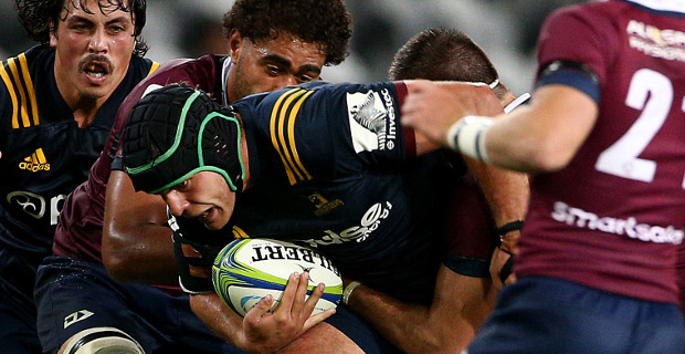 Dillon Hunt scores match winning try for Highlanders to beat Reds 36-31