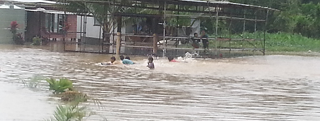 Damages to road and crossings due to heavy rain being assessed