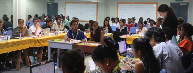 Vocal debates on international issues held at Model UN meet