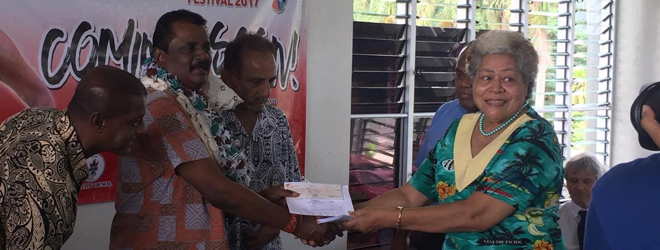Hibiscus committee distributes charity funds to all the charity ...