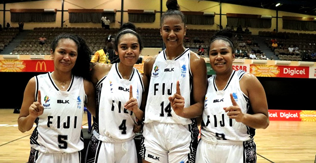 Fiji women's team wins gold at the first ever 3x3 Basketball event at ...