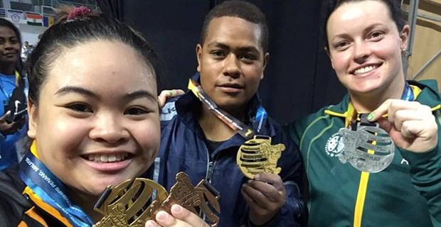 Fiji wins 3 gold and one silver medal at the Australian Weightlifting Open