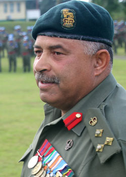 RFMF Commander reminds troops to remain apolitical