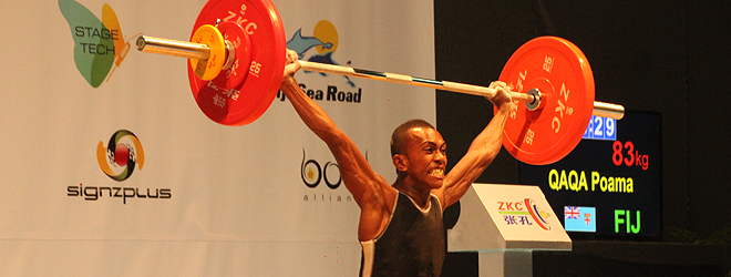 Fiji scoops 3 gold medals at the Oceania Weightlifting championship