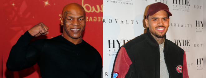I will teach Chris Brown how to bite an ear - Mike Tyson