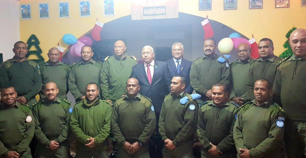 PM visits Fiji’s United Nations Disengagement Observer Force in Golan ...