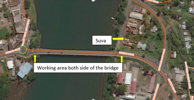 Fiji Roads begins installation of railings on Melrose Bridge from tomorrow