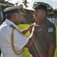 Tikoitoga awarded medal