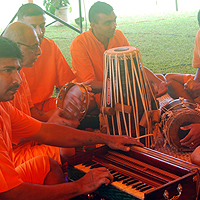 Inmates get new musical instruments form Indian High Commission