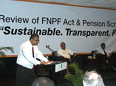 FNPF members will know the proposed reforms by this afternoon