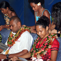 International School Suva students celebrate Fiji Day today
