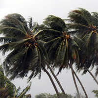 Destructive winds pass, flood warning still in effect